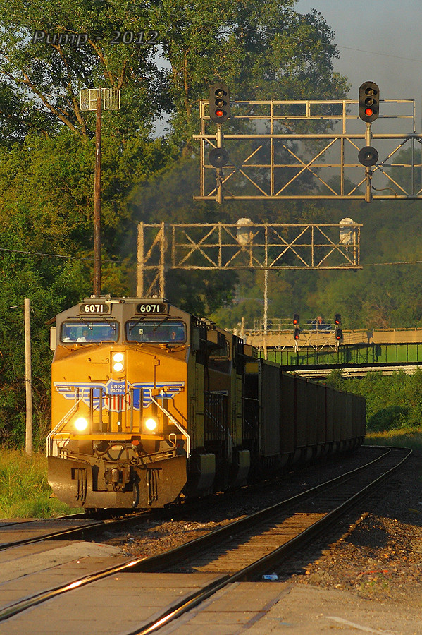 Westbound UP Empty Coal Train